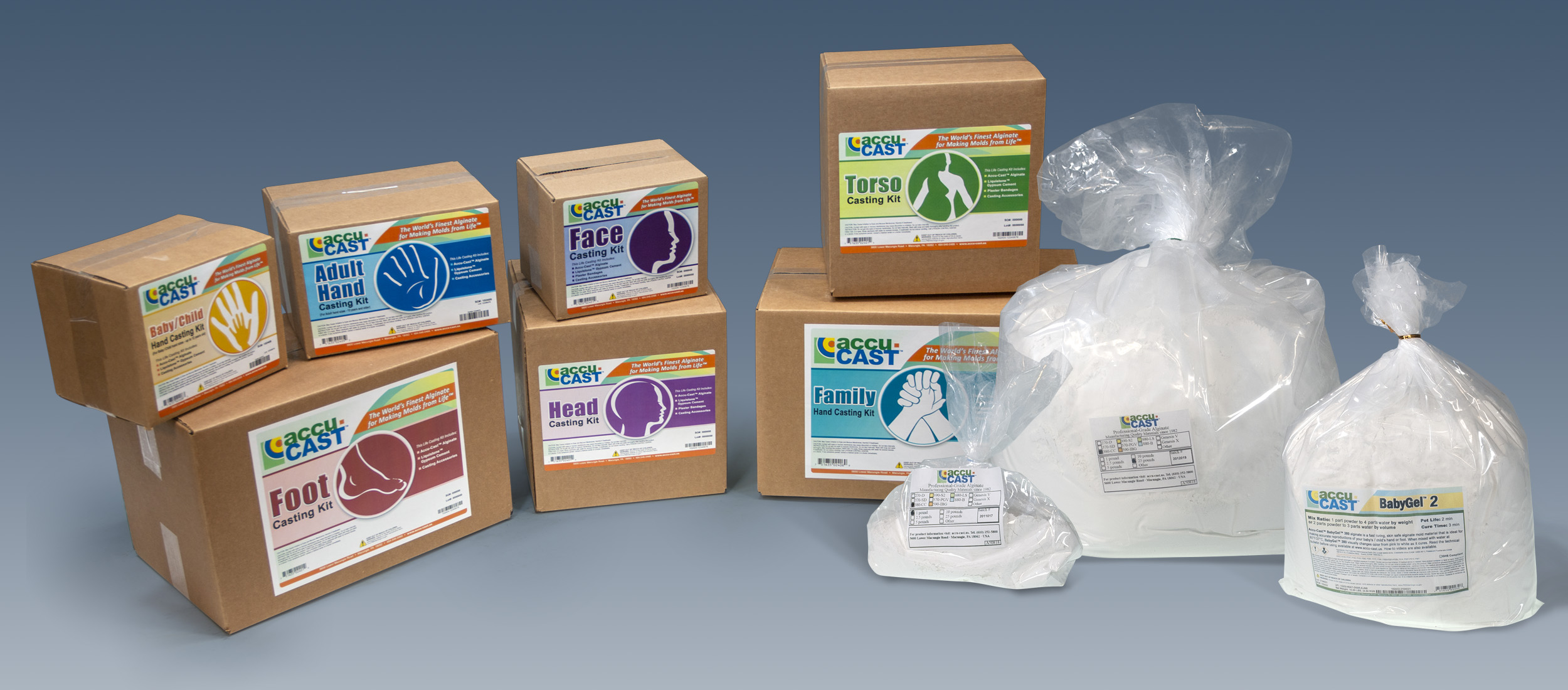 Find Accu-Cast Distributors | Buy Lifecasting Kits & Alginates Near You